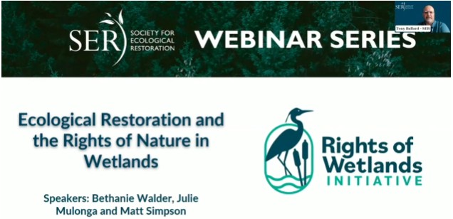 Webinar: Ecological Restoration and the Rights of Nature in Wetlands | Canadian Conservation and ...